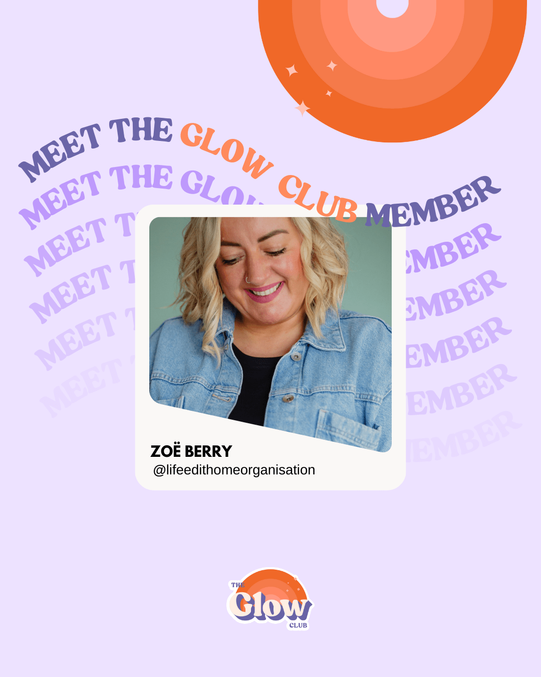 Meet the Member - Zoë Berry LIFE/EDIT Home Organisation - Glasglow ...